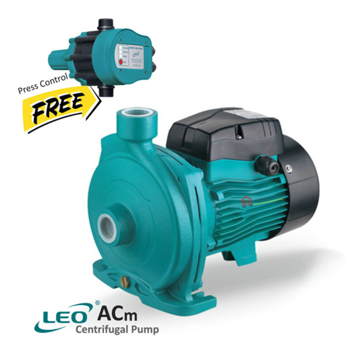 LEO ACM150B2 Centrifugal Pump With Pressure Switch (1500W/2HP/50MM X 50MM)