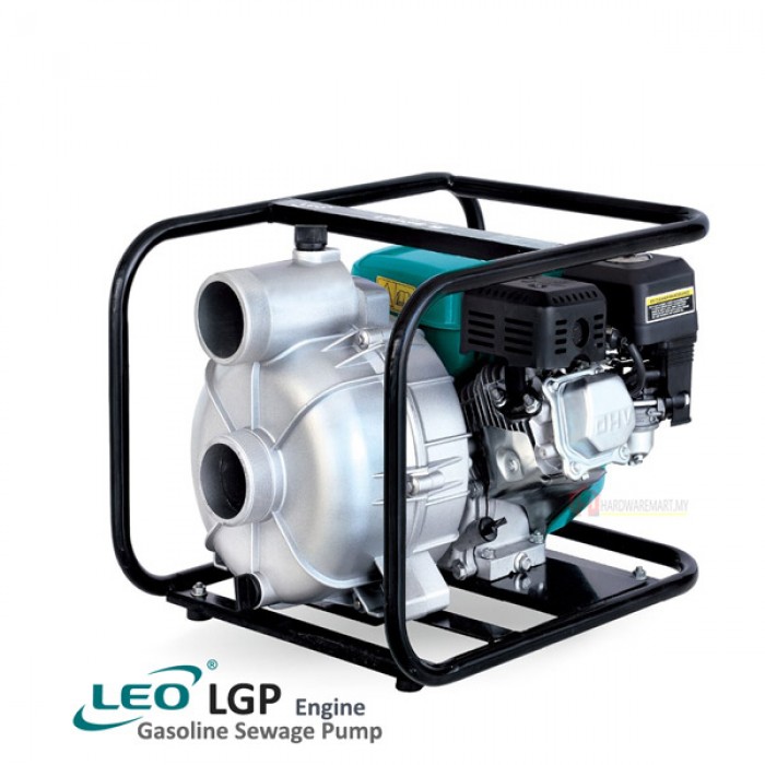 LEO LGP30-W Petrol Engine Sewage Pump - Malaysia Hardware Store