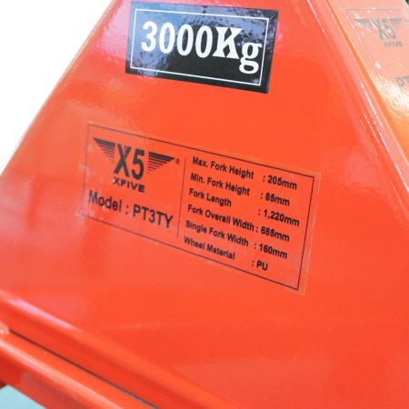 X5 3 TON HEAVY DUTY HAND PALLET TRUCK - Hardware Online Store