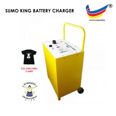 SUMO KING 12V-24V Battery Charger with Timer Control & Engine Starter