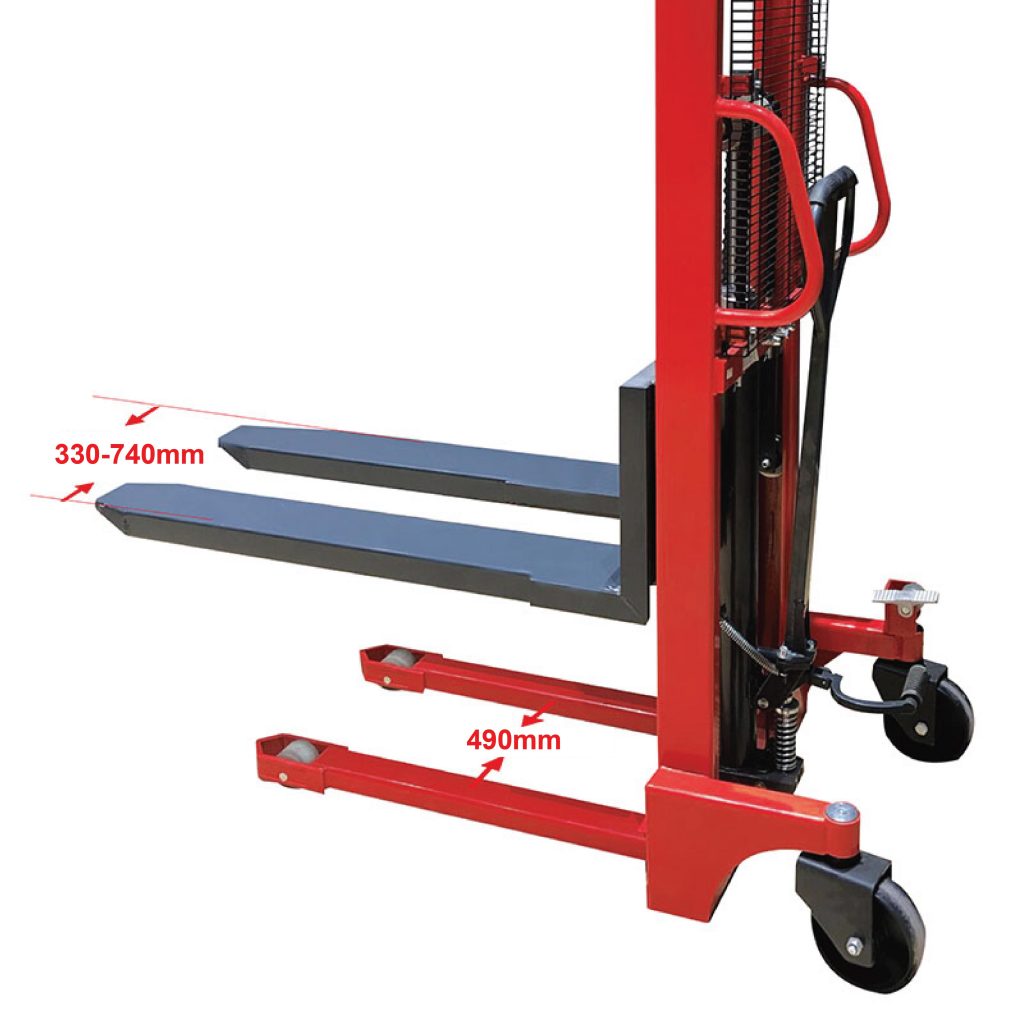 Bigred 1 Ton Hand Pallet Stacker - Manual Forklift in KL
