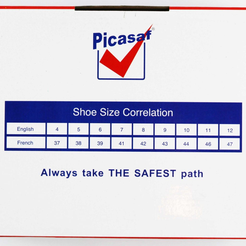 PICASAF SAFETY SHOE (SIZE: 6 - 12) - HardwareMart Online Store