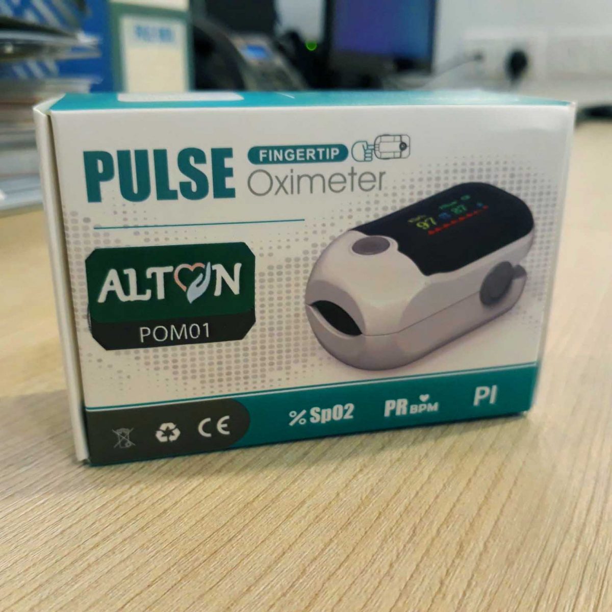 ALTON Portable Finger Pulse Oximeter Fingertip Medical Equipment SPO2 ...