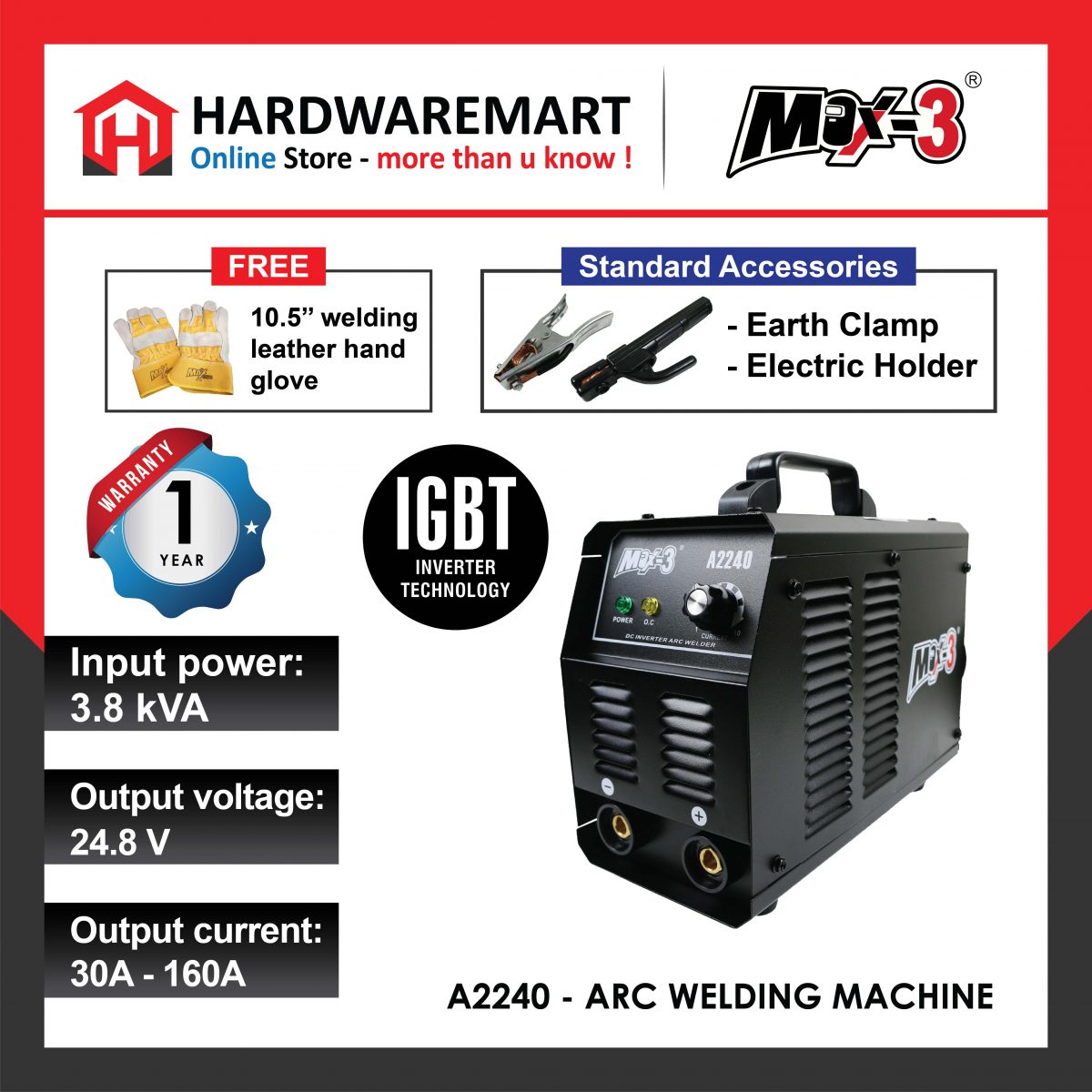Max-3 Arc Welding Machine