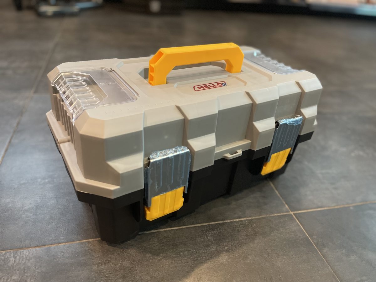 ‘Hello’ 19″ Super Durable Tool Box - Hardwaremart
