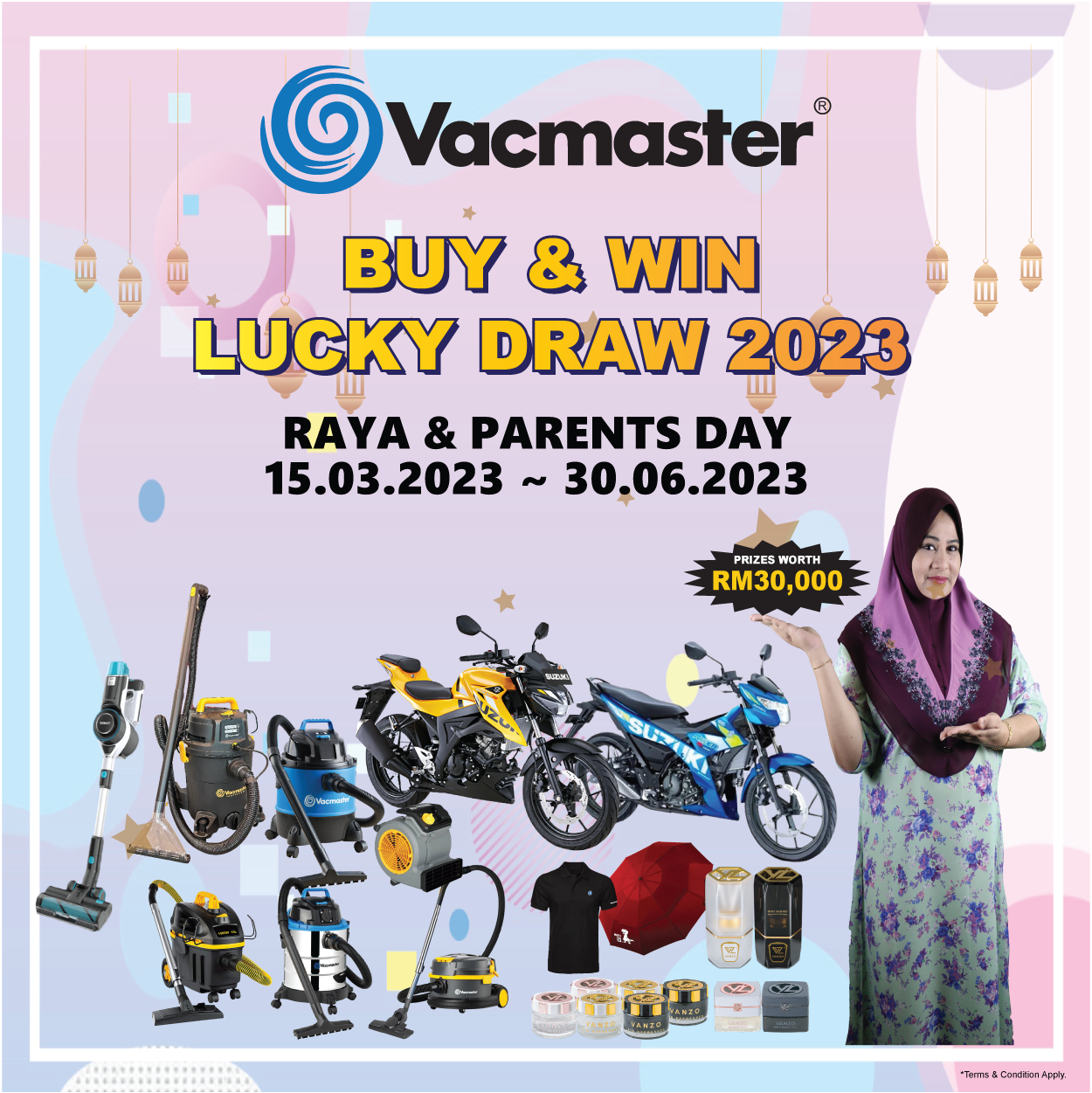 Vacmaster Lucky Draw Contest 2023 | HardwareMart Online Store