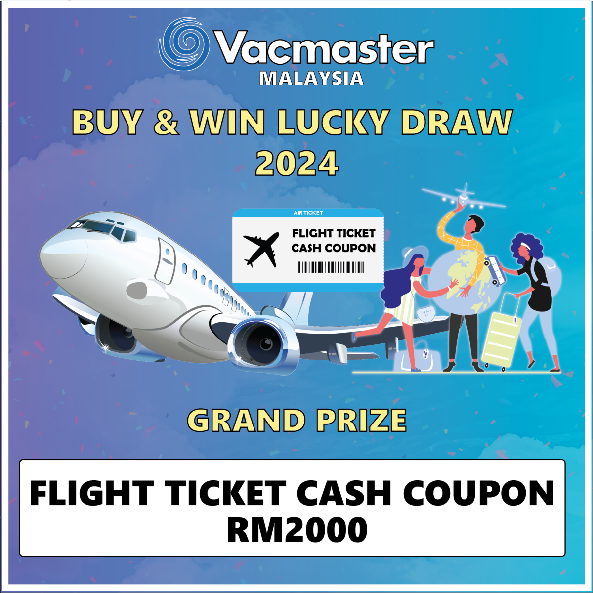 Vacmaster Buy & Win Lucky Draw 2024 | Hardwaremart