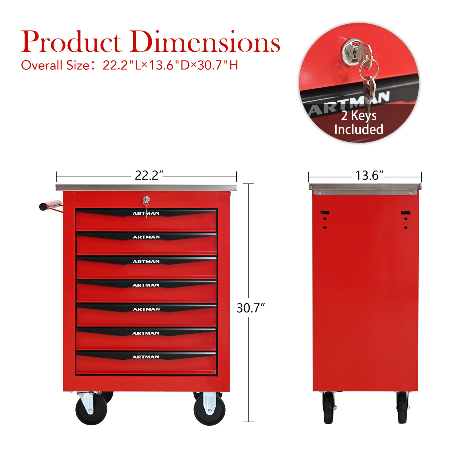 Upgrade Your Workspace with ARTMAN SS Series Tool Cabinets